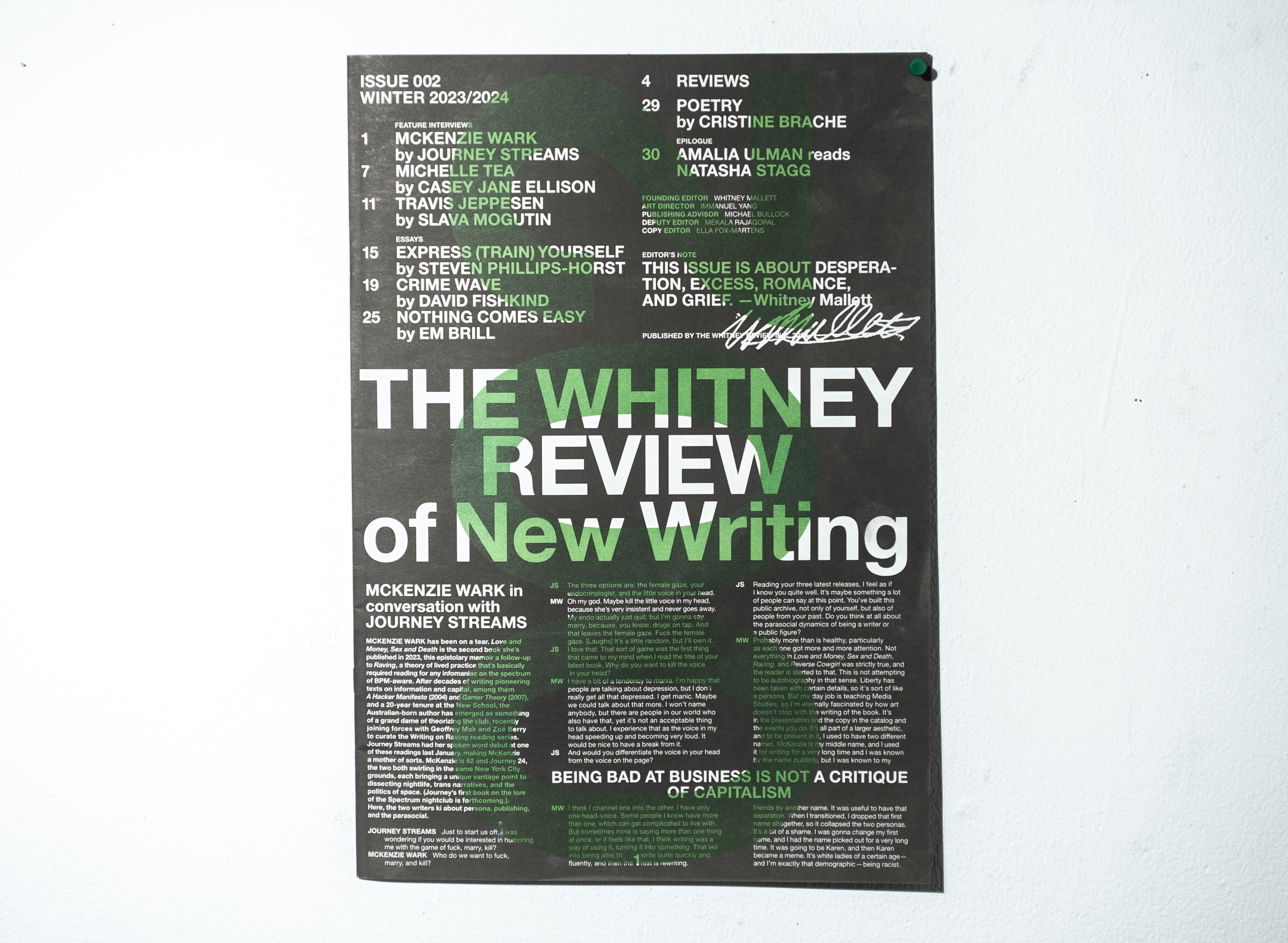 The Whitney Review LLC on Metalabel